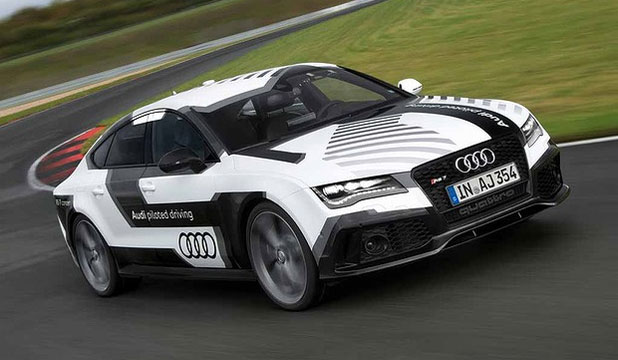 The Driverless Audi At The Racetrack